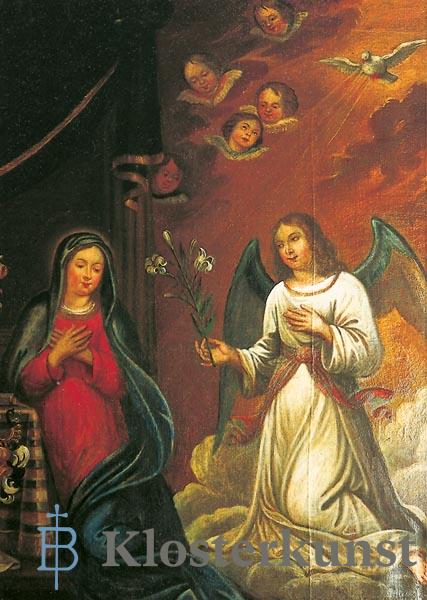 Klappkarte - Anbetung der Hirten / Verkündigung